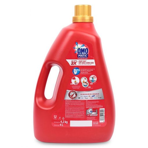 OMO Matic Top Load Liquid Laundry Detergent 4.2KG - Vietnam Wholesale