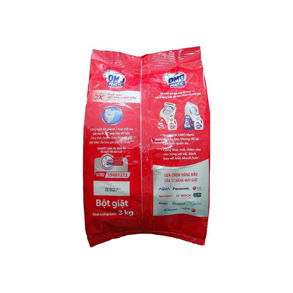 OMO Matic Top Load Powder Laundry Detergent 3KG - Vietnam Wholesale