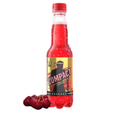 Compact Cherry Energy Drink 330ml (6 bottles/block) - Vietnam Wholesale