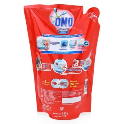 OMO Regular Liquid Laundry Detergent Refill 1.8KG - Vietnam Wholesale